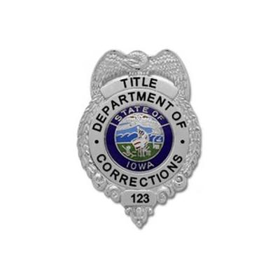 Iowa Corrections | Badge And Wallet